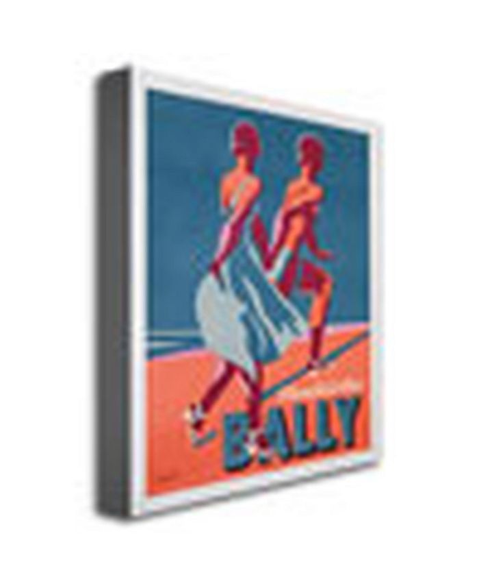 Trademark Global Gerald 'Bally Sandals 1935' Canvas Art - 24" x 18 ...
