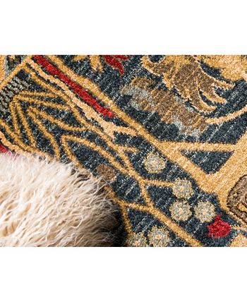 Bayshore Home Harik Har1 Navy Blue 10' x 13' Area Rug - Macy's