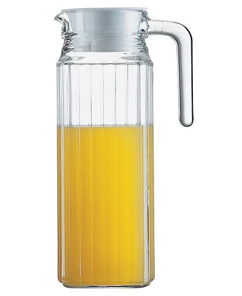 Luminarc Quadro Jug with White Lid - Macy's