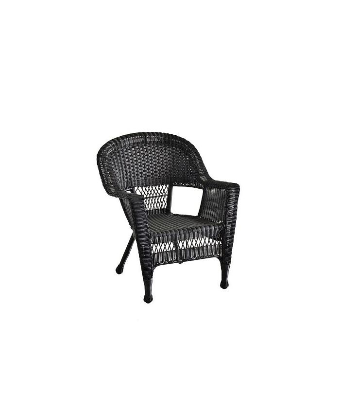 Jeco Wicker Chair - Set of 4 - Macy's