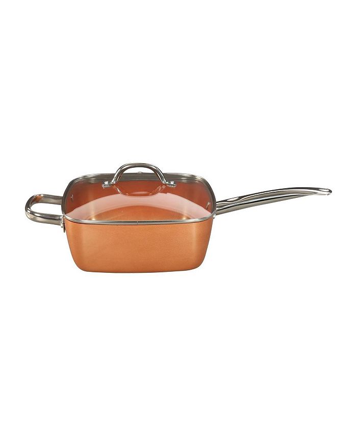 Tayama TCSP-10 Induction Copper Square Pan - Macy's