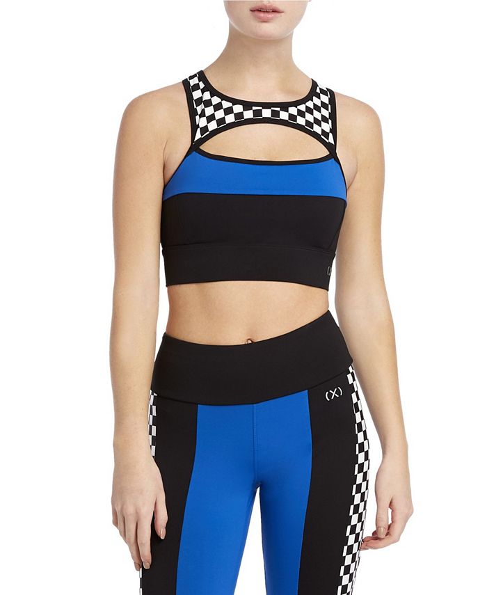 2(x)ist Color Block Sport Bra - Macy's