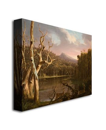 Trademark Global Thomas Cole 'Lake with Dead Trees' Canvas Art - 24" x ...