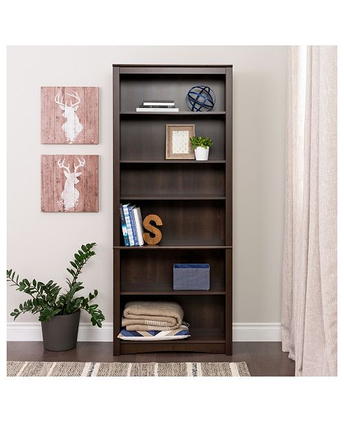 Prepac 6-Shelf Bookcase & Reviews - Furniture - Macy's