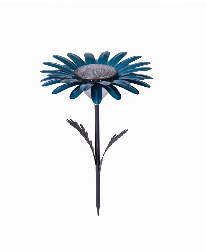 Desert Steel Daisy LED Solar Garden Light - Macy's