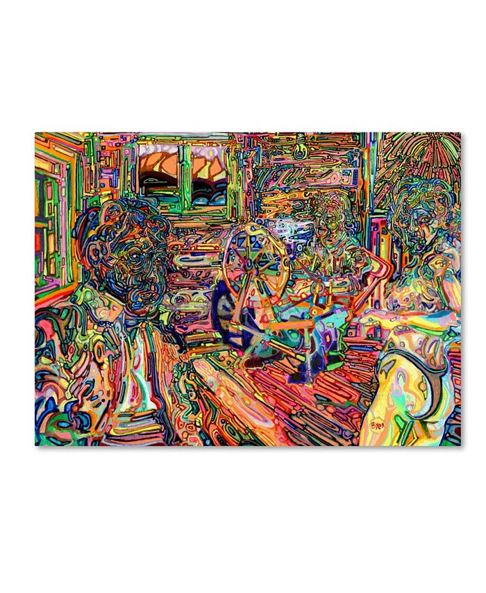 Trademark Global Josh Byer 'His Wife Her Mother' Canvas Art - 24" x 32 ...