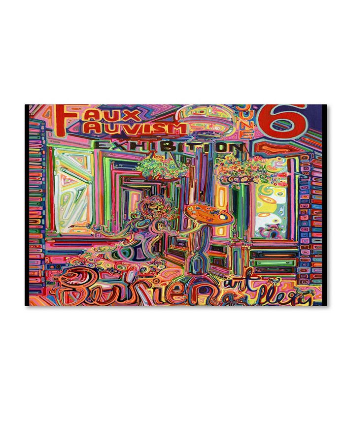 Trademark Global Josh Byer 'Exhibition No 1' Canvas Art - 18" x 24 ...