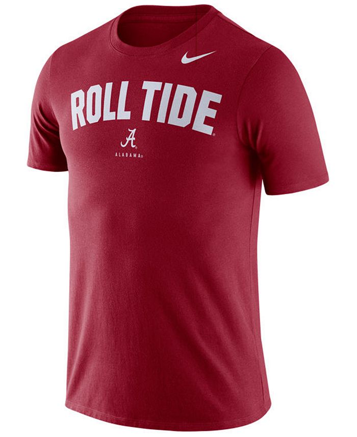 Nike Men's Alabama Crimson Tide Dri-FIT Local Verbiage T-Shirt - Macy's