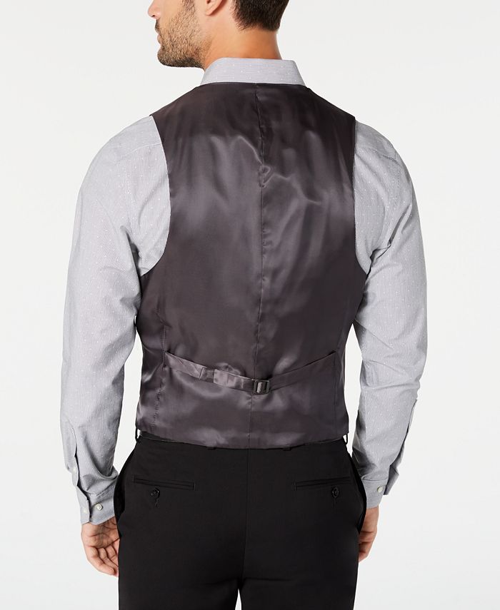 Lauren Ralph Lauren Men's Classic-Fit Red Plaid Vest - Macy's