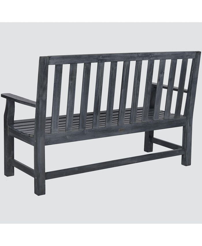 Safavieh Barden Outdoor Bench, Quick Ship - Macy's