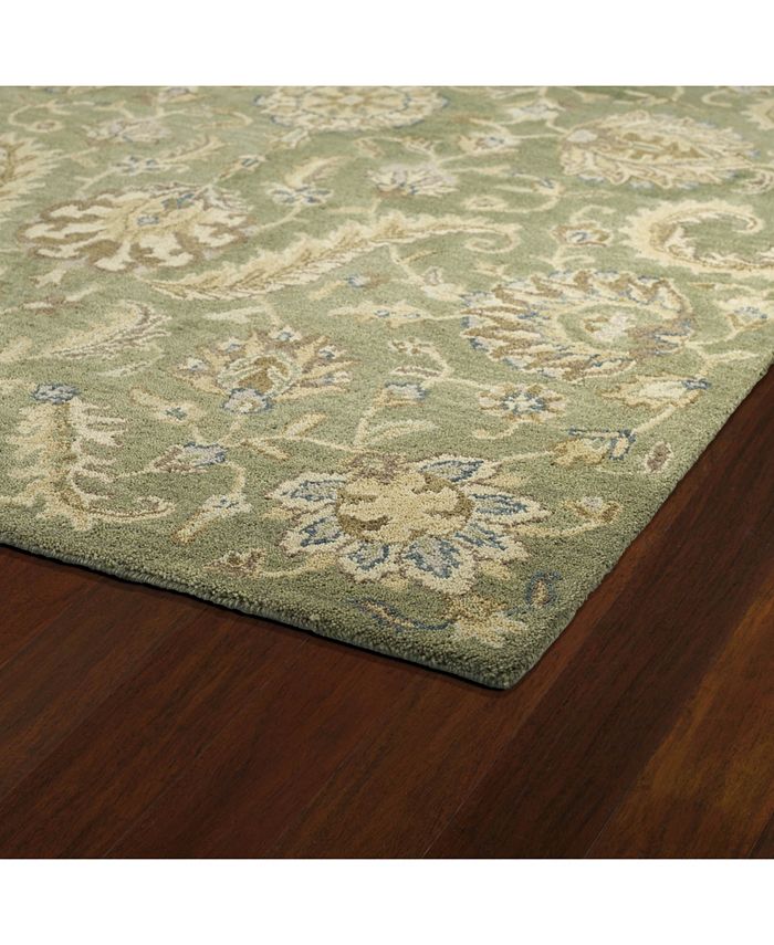 Kaleen Helena Virgil-05 Green 9' x 12' Area Rug - Macy's