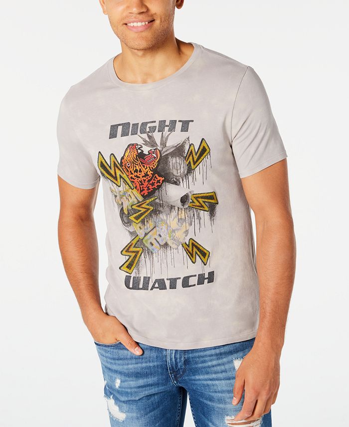 GUESS Men's Night Watch Graphic T-Shirt - Macy's