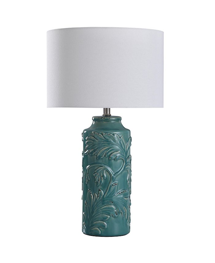 StyleCraft Mirfield 25" Traditional Ceramic Body Table Lamp - Macy's
