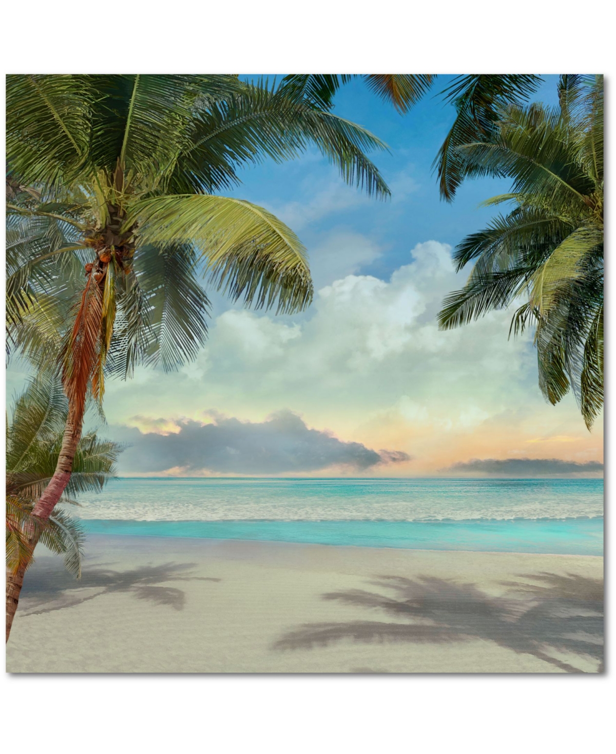 Click here for Courtside Market A Found Paradise I 24 x 24 Galler... prices