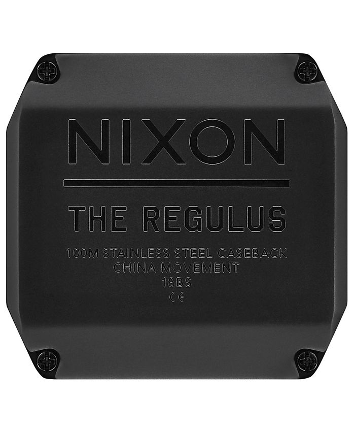 Nixon Men's Digital Regulus Strap Watch 46mm - Macy's