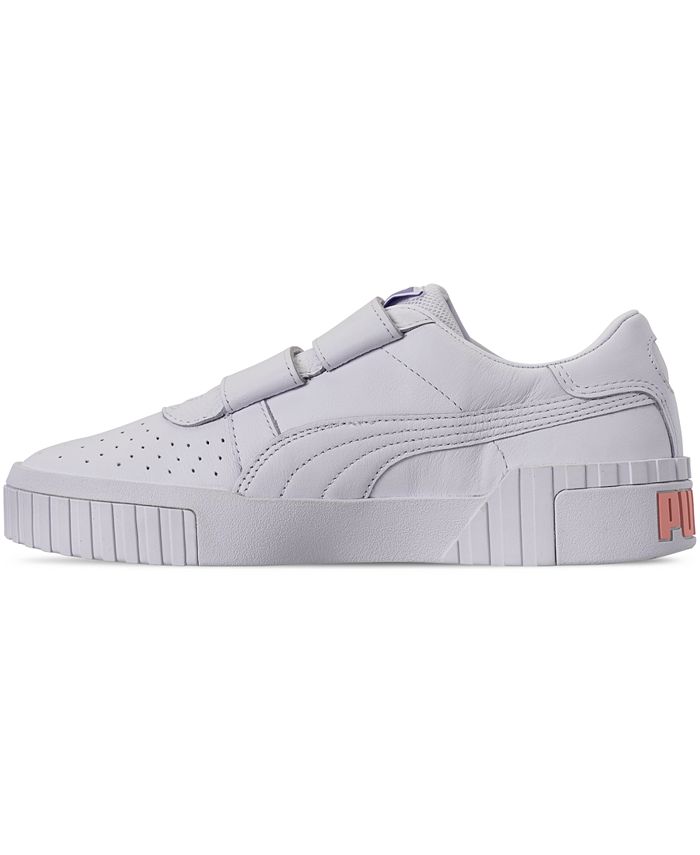 Puma Women's Cali Velcro Casual Sneakers from Finish Line - Macy's