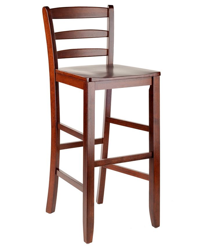 Winsome Benjamin 2-Piece Ladder 30" Bar Stool Set - Macy's