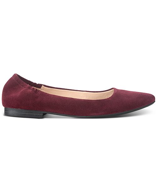 American Rag Jilly Leather Flats, Created for Macy's & Reviews - Flats ...