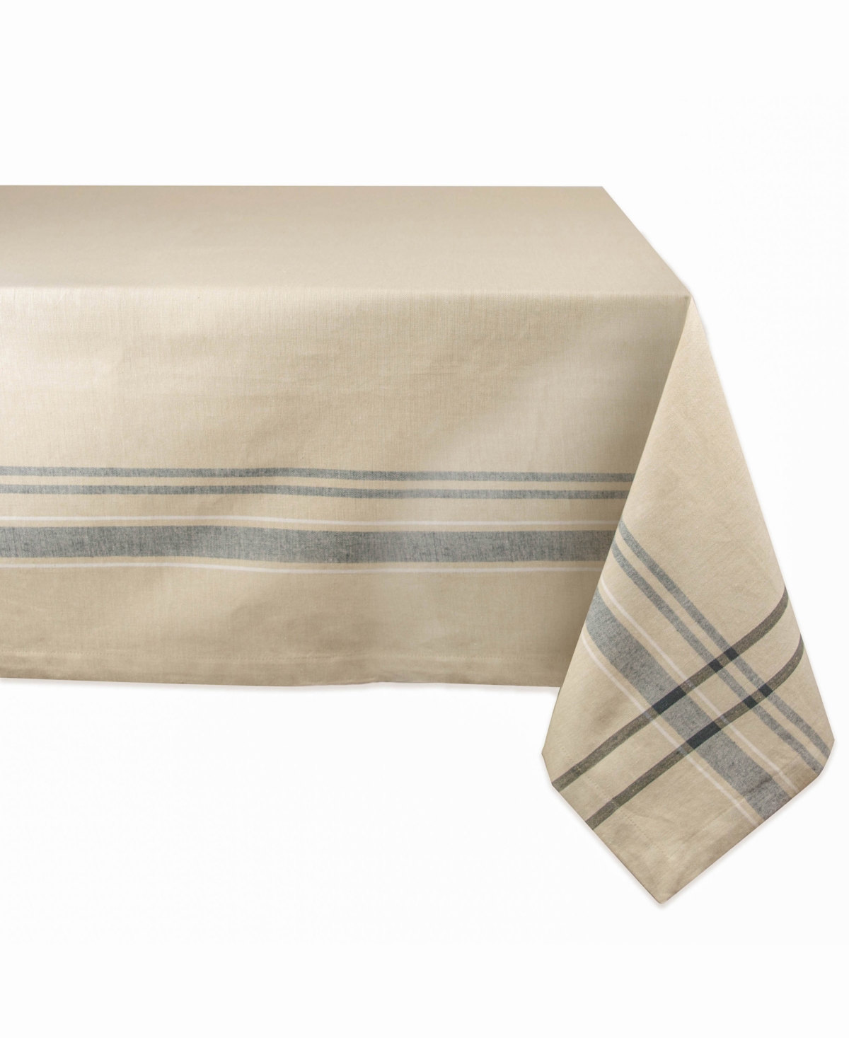 Click here for French Stripe Tablecloth 60 x 104 - Black prices