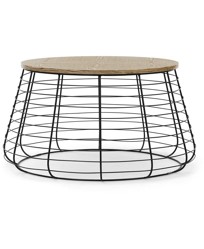 Truly Home Morris Coffee Table - Macy's