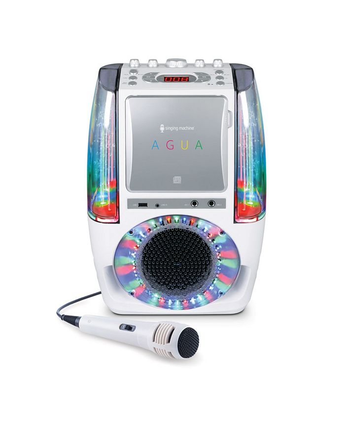 The Singing Machine AGUA Dancing Water Fountain Karaoke System - Macy's