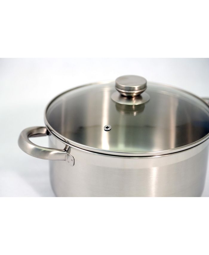 Cook Pro Cookpro 7 Piece Cookware Set with Encapsulated Base - Macy's