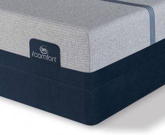 i-Comfort by Serta BLUE Max 3000 14'' Elite Plush Mattress Set- King ...