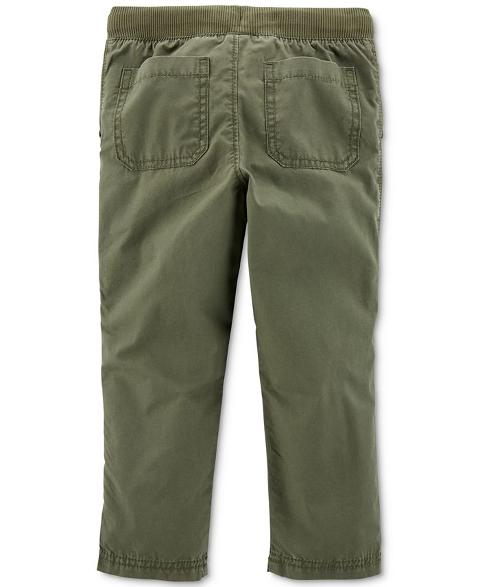 Carter's Toddler Boys Cotton Drawstring Pants - Macy's