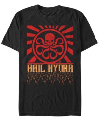 Marvel Men's Comic Collection Hail Hydra Propaganda Short Sleeve T ...