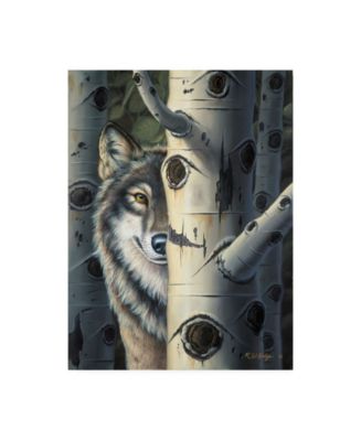 R W Hedge Disguise Canvas Art - 36.5" x 48" - Macy's