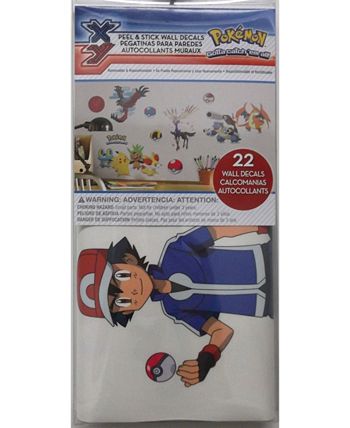 York Wallcoverings Pokemon XY Peel and Stick Wall Decals - Macy's