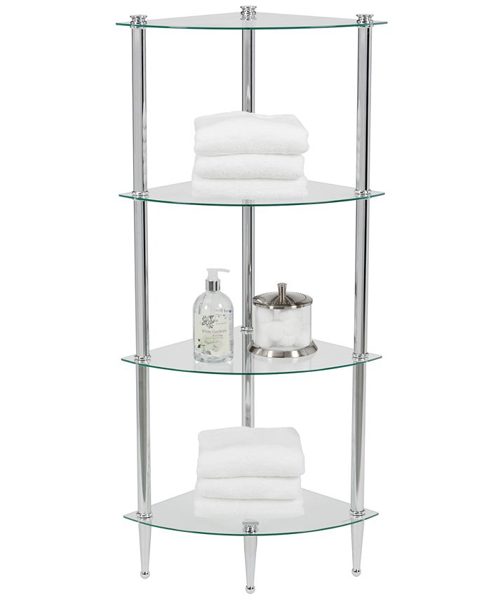 Creative Bath Accessories 4 Shelf Corner Tower Macys