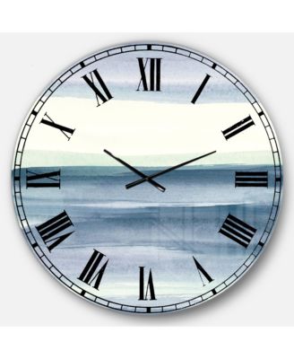 Designart Farmhouse Oversized Metal Wall Clock - 36 x 36 - Macy's