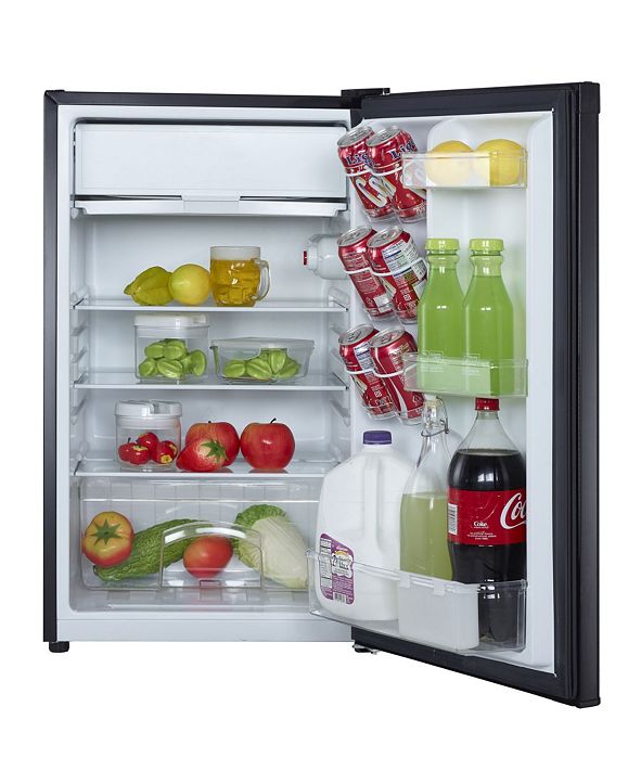 Magic Chef 4.4 Cubic Feet Refrigerator with Full-Width Freezer ...
