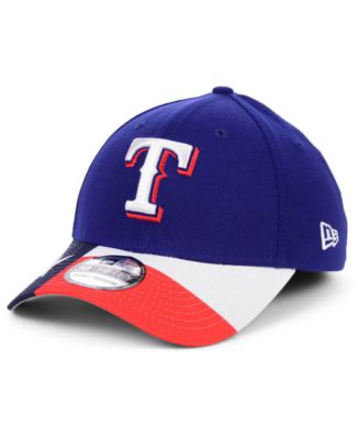 New Era Texas Rangers Flag 39THIRTY Cap - Macy's
