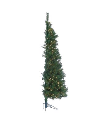 Sterling Pre-Lit Alpine Trees with Clear Lights - Set of 3 - Macy's