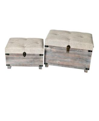 Crestview Cardell Trunk Set, Quick Ship - Macy's