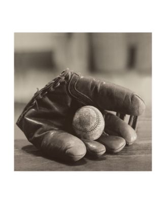 Judy B. Messer Baseball Nostalgia I Canvas Art - 27" x 33" - Macy's