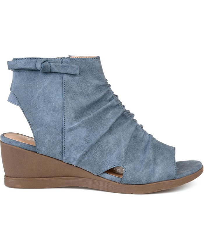 Journee Collection Women's Ramona Wedges - Macy's
