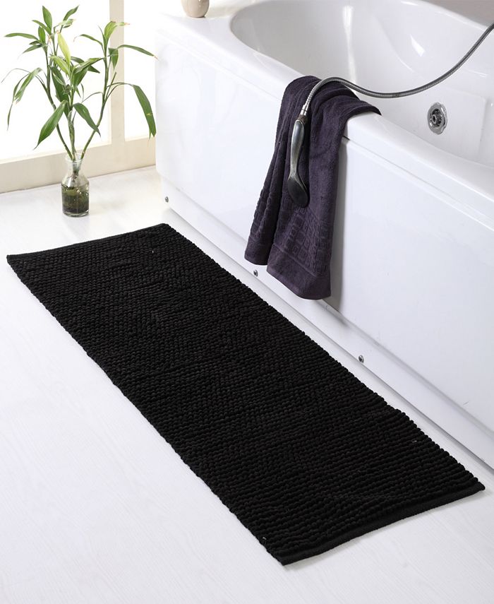 Affinity Linens Chenille Loop Oversized 22" x 60" Bath Rugs - Macy's