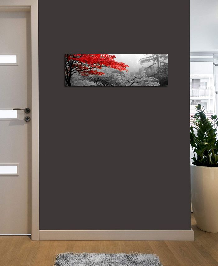 iCanvas Trees In A Garden, Butchart Gardens, Victoria, Vancouver Isl by ...