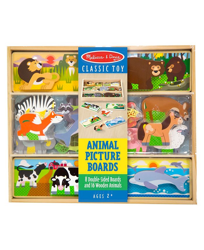 Melissa and Doug Animal Picture Boards - Macy's