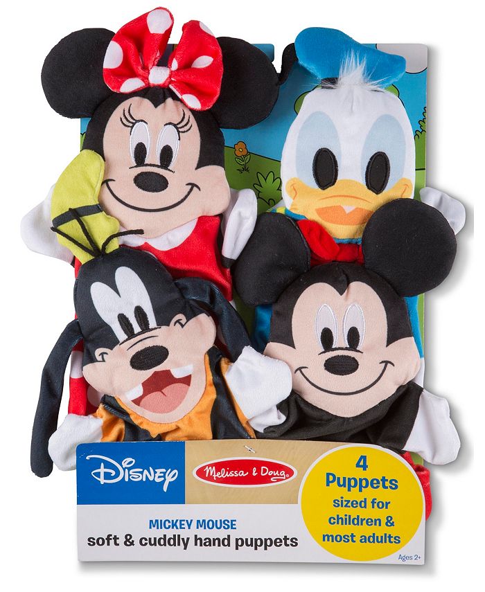 Melissa and Doug Mickey Mouse Friends Soft & Cuddly Hand Puppets - Macy's