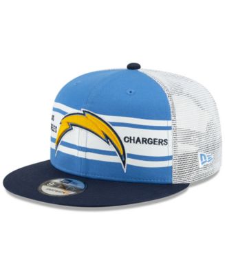 New Era Los Angeles Chargers Classic 77 Stripe Mesh 9FIFTY Cap - Macy's