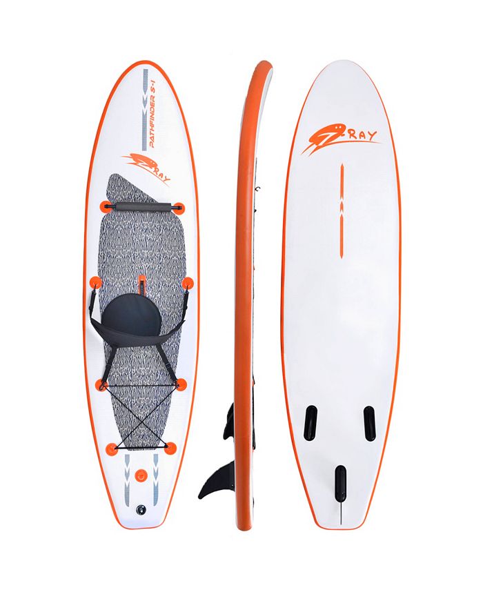 Blue Wave Sports Stingray 10' Inflatable Stand Up Paddleboard with ...