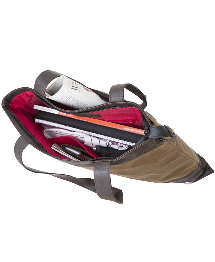 Token Waxed Graham Medium Tote Bag - Macy's