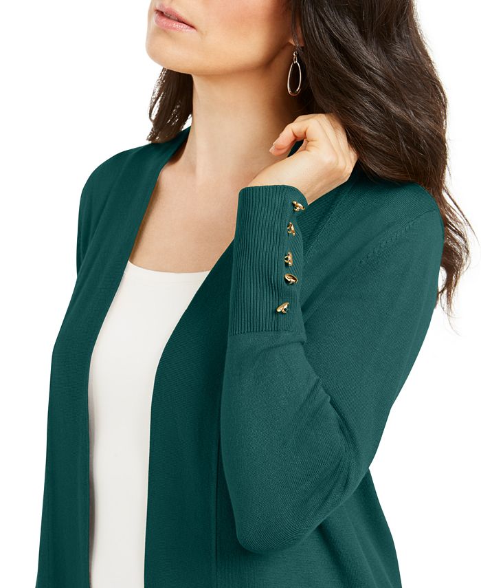 JM Collection Open-Front Cardigan, Created for Macy's - Macy's
