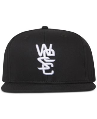 WeSC Logo Flat-Brim Cap - Macy's
