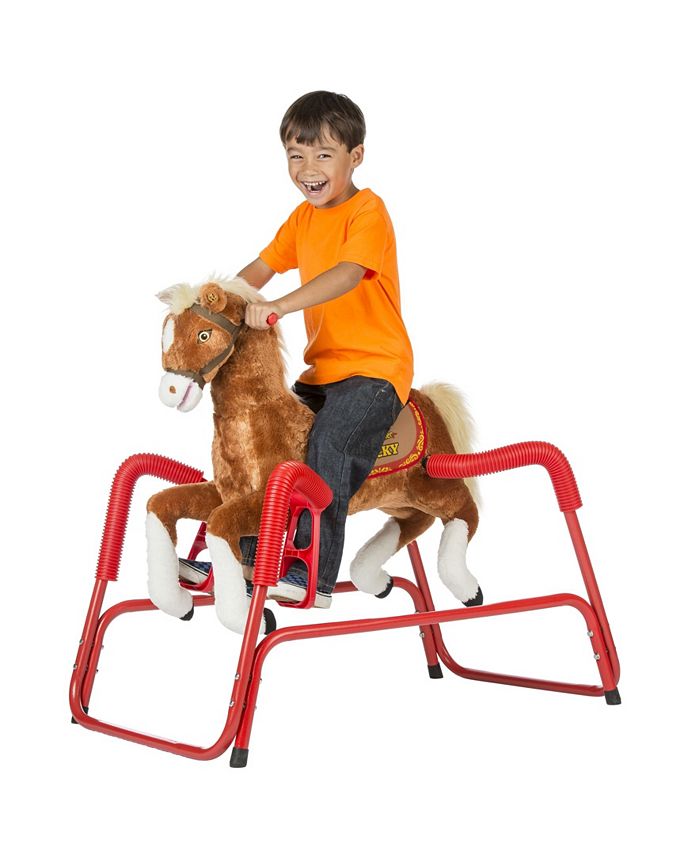 Rockin' Rider Lucky Animated Spring Horse - Macy's