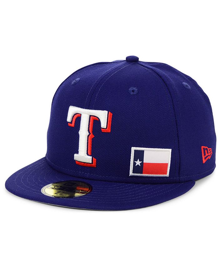 New Era Texas Rangers Flag Day State 59FIFTY Cap - Macy's